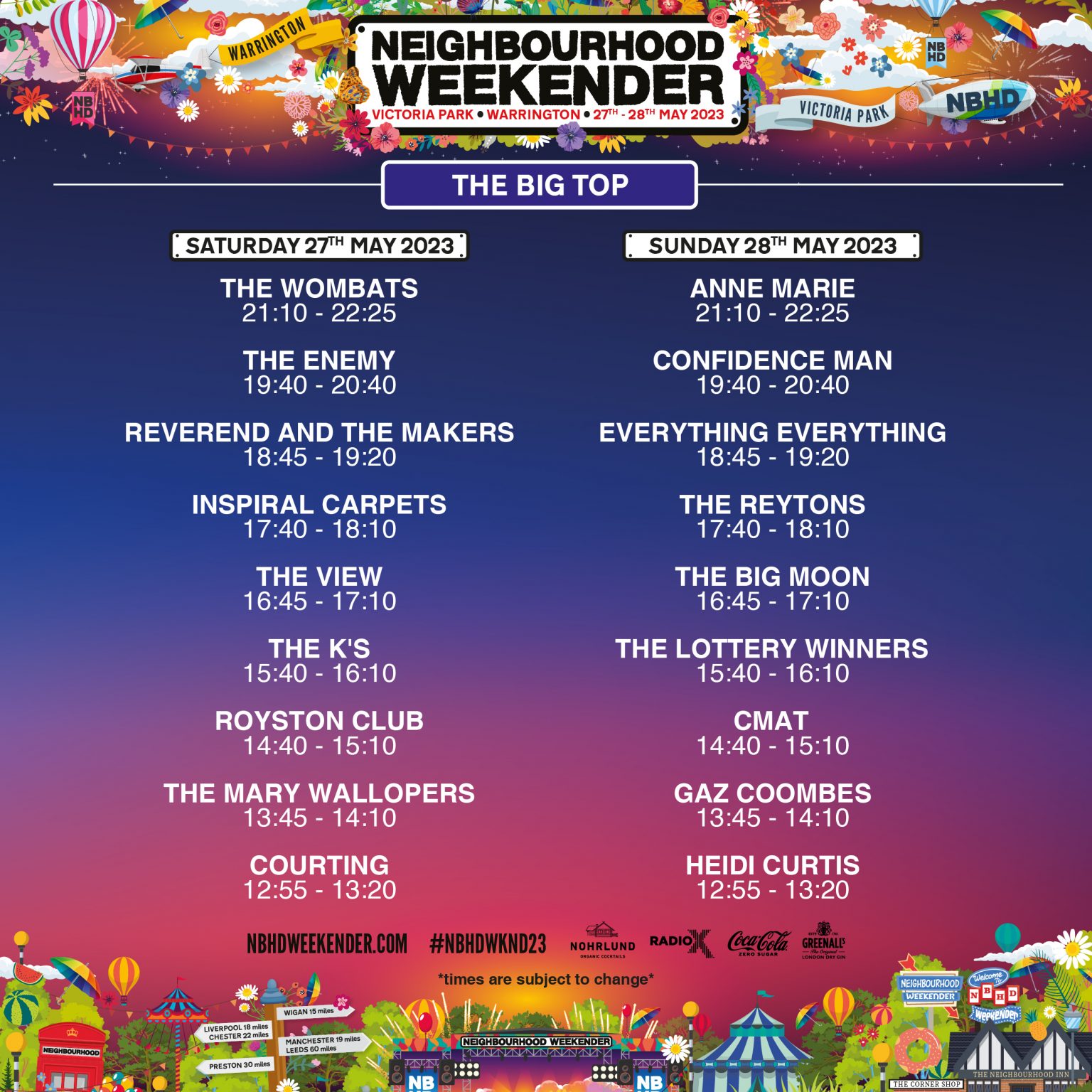 Information - Neighbourhood Weekender -Neighbourhood Weekender