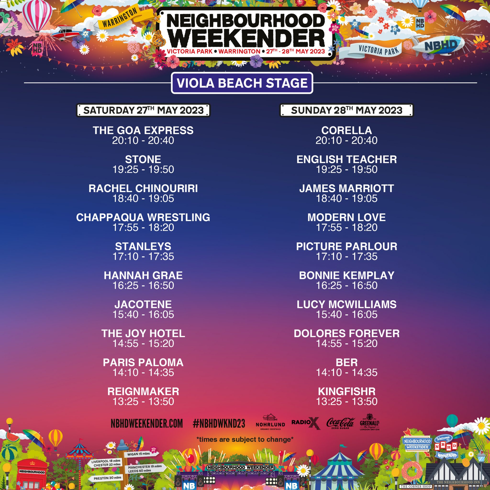 Information - Neighbourhood Weekender -Neighbourhood Weekender