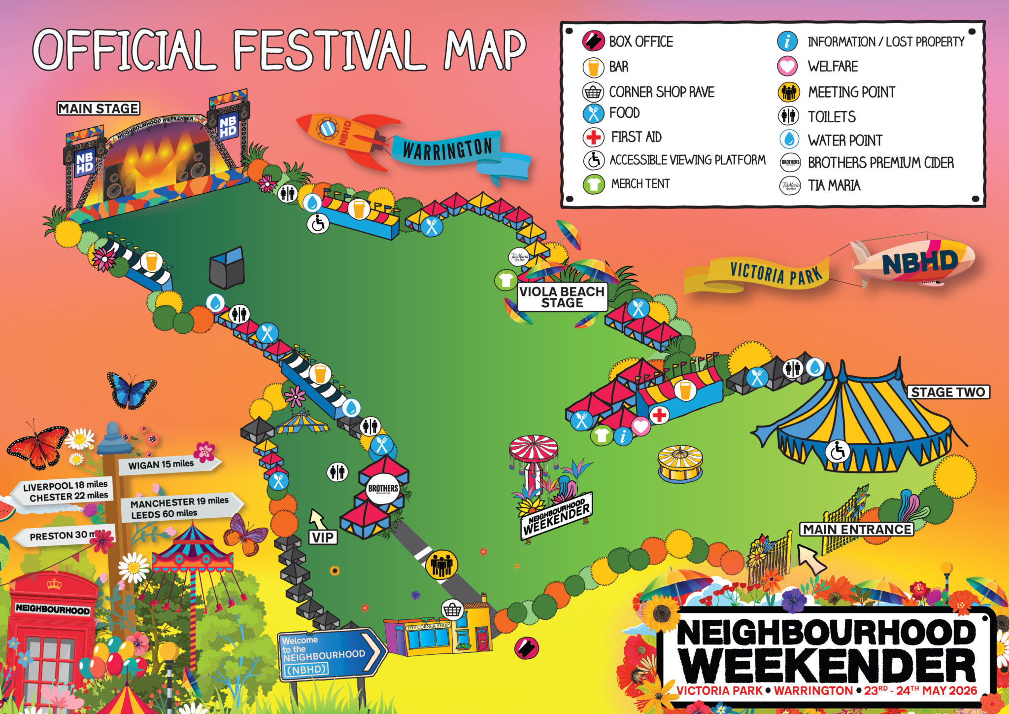 Sign up for the Neighbourhood Weekender Mailing List